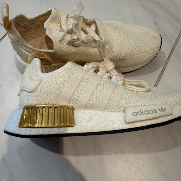 adidas | Shoes | Adidas Cream And Gold Ultraboost | Poshmark